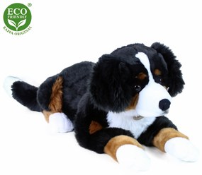 Plyšový pes bernský salašnický ležící 70 cm ECO-FRIENDLY