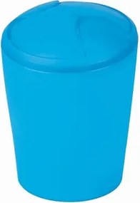 Spirella MOVE výklopný odpadkový koš 5 L modrý / plast