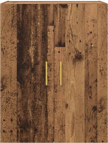 Nástěnná skříň 2 ks Staré dřevo 69,5 x 34 x 90 cm 3394512