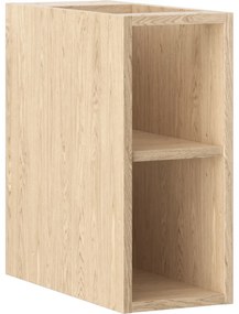 Mexen Box-A otevřená skříňka s policí 20 cm, dub - 91AX2-0200-470-0-81