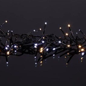 Světelný řetěz vnitřní / venkovní teplá +studená bílá 1512 LED