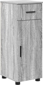 Sada koupelnového nábytku 5 ks Šedá Sonoma 61 x 35 x 64 cm 3392999