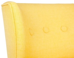 Atelier del Sofa Křeslo Bienville - Yellow, Žlutá