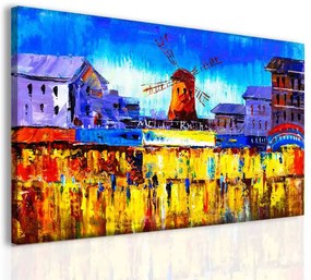 Malvis ® Obraz větrný mlýn II Velikost: 90x60 cm