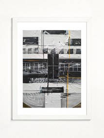 Fero Radačovský / Orol | Monoscope Rám: Dubový, Velikost: 40 x 30 cm