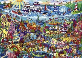 HEYE Puzzle Magické moře / 1000 dílků / 70 x 50 cm