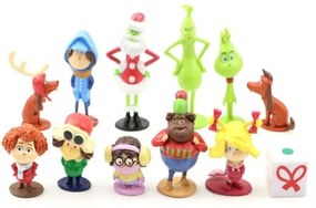Figurky Grinch 12 ks