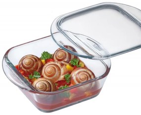 SIMAX MINI ZAPEKACÍ MÍSA S POKLIVKOU 0,4 L (0,3+0,1L)