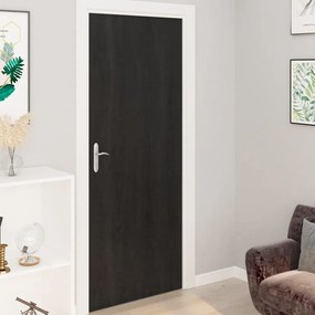 Samolepicí tapety na dveře 2 ks tmavé dřevo 210 x 90 cm PVC - Default Title