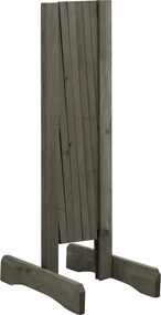 vidaXL Zahradní trelážový plot 120 x 60 cm masivní jedle [314823] Barva: Šedá