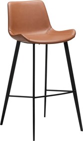 Koňakově hnědá barová židle (výška sedáku 74,5 cm) Hype – DAN-FORM Denmark