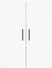 Skříň highboard bílá 69,5 x 34 x 180 cm kompozitní dřevo 3199769