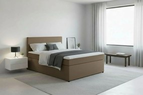 XXXLutz POSTEL BOXSPRING, 140/200 cm, pískové barvy MID.YOU - Jednolůžkové postele - 000044002907