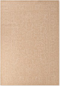 NORTHRUGS, Kusový koberec Duet Kona 106250 Beige/White - na ven i na doma, 200x290, béžová, chodba / předsíň