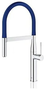 Grohe Essence New Baterie dřezová, modrá 124979