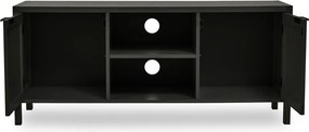Černý TV stolek 120x52x38 cm Sherman – Premier Housewares