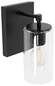 Toolight, nástěnné svítidlo 1xE27 APP1222-1W, černá matná, OSW-40030