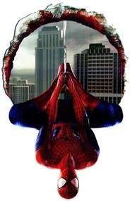 Nálepka na zeď Spiderman 3D 46x70cm