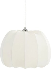 Krémové látkové závěsné svítidlo ø 42 cm Pion – Jotex