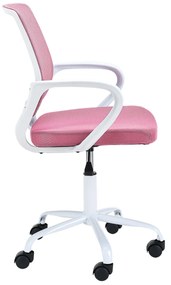Dětská otočná židle FAUN růžová