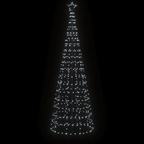 Vánoční stromek kužel 570 studených bílých LED diod 300 cm - Default Title