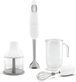 SMEG HBF03WHEU bílá / Tyčový mixér / 700 W / Turbo / 1.4 l