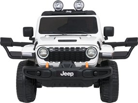 Ramiz Jeep Wrangler Rubicon LIFT elektrické autíčko pro děti bílé
