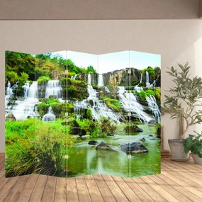 Paraván - Vodopády (210x170 cm)
