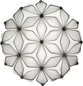 Slamp Stropní/nástěnné svítidlo C'EST LA VIE MINI, pr. 34cm, 2xE14 Barva: Černá
