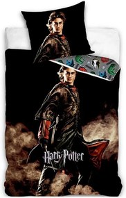 Bavlněné ložní povlečení Harry Potter – motiv Ohnivá zkouška - 100% bavlna Renforcé - 70x90 cm + 140x200 cm