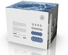 Studio Round Servírovací sada nádobí North White/Matte River