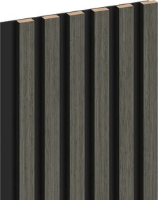 Mexen Lam-B, akustické stěnové lamely 275 × 30 cm, HDF deska 4 mm, technická dýha, dub onyxový, S100-275307-3015-010