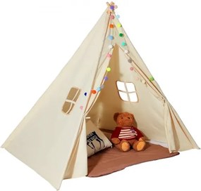 Dětský stan Dětský herní stan Teepee Stan pro 1-5leté batolecí stan s podložkami