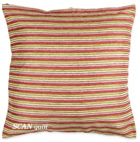 SCANquilt povlak SOFA proužky pastelová 45 x 45 cm