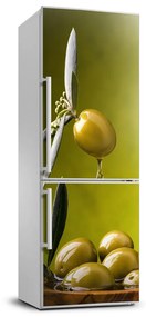Wallmuralia Nálepka na ledničku fototapeta Oliva z oliv 60x180 cm