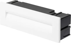 RED R12627 RASQ zápustná do stěny bílá 230V LED 8.5W IP65 3000K - RED - DESIGN RENDL
