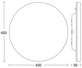 Steinel 084936 - LED Stm. st. svítidlo se senzorem BASIC LED/230V 3000K IP40