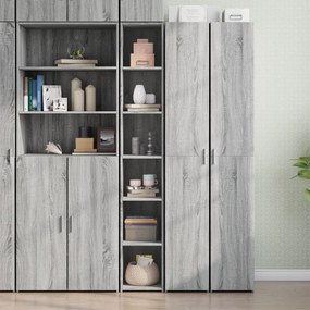 Skříň highboard šedá sonoma 30 x 41 x 185 cm kompozitní dřevo