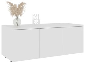 TV stolek Argem - bílý | 80x34x30 cm