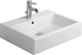 Duravit Vero umyvadlo 60x47 cm otvor pro baterii, s přetokem 0454600000
