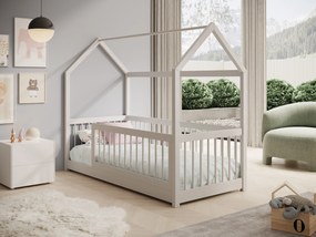 ADRK Furniture Postel Domek Graja s matrací CH-GRA-W-180-M