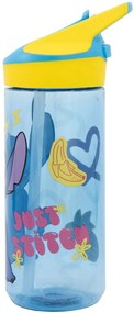 Láhev na pití Lilo &amp; Stitch se slámkou - 620 ml