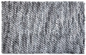LineaDue PUNTO - Koupelnová předložka světle šedá Rozměr: 60x100 cm