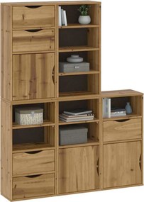 Boční skříňky 5 ks "ODDA" 40x24x79 cm Borovicový masiv 3365366