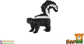 ZOOTED Figurka Skunk pruhovaný / 5 cm / Plast / od 3 let