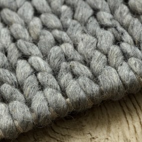 Dywany Łuszczów, Kusový koberec Tahar 99004G grey, 90x150, šedá, ložnice