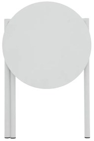 Zone Denmark Kovová skládací židle Disc Soft Grey