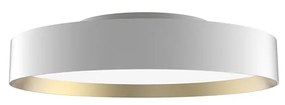 Kruhové stropní LED svítidlo s lemem Sugar Ceiling  Kruhové stropní LED svítidlo s lemem Sugar Ceiling Barevná varianta: Bílá/Zlatá, Průměr: 450 mm,…