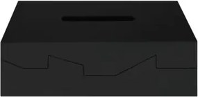Spirella SILHOUETTE box na kapesníky černý / plast