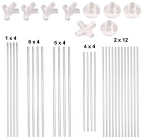 Creative Corner Stan zahradní párty pavilon komerční altán zelený 2,5 x 2,5 m